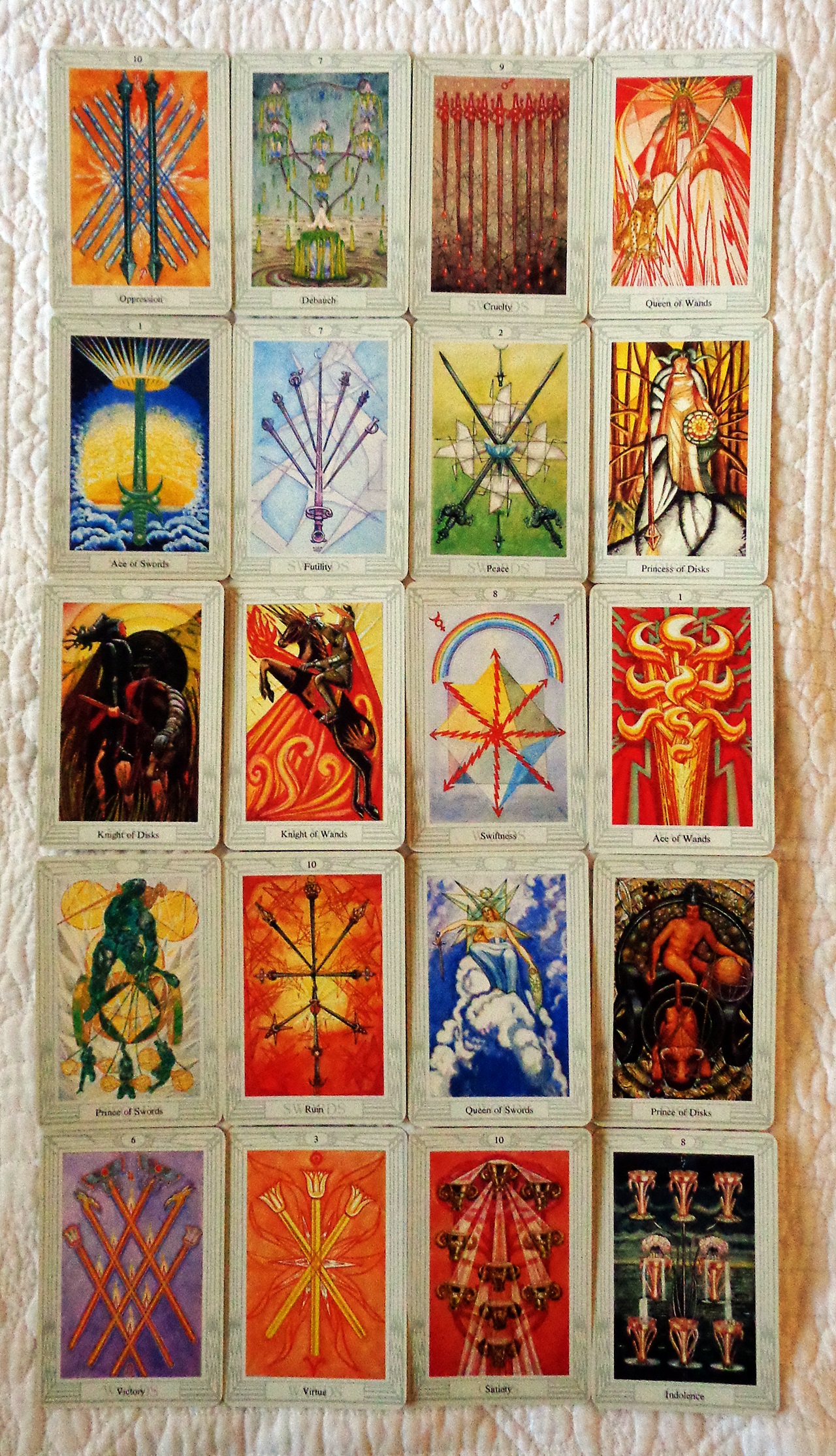 The Jabberwocky and the Thoth Tarot | Parsifal's Wheel Tarot & Astrology